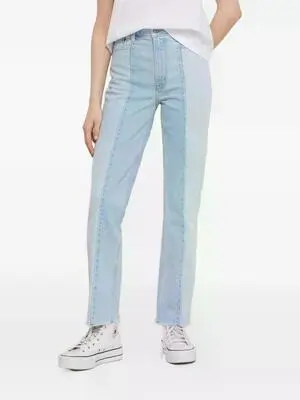 Abercrombie Paneled Frayed Jeans