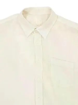 120% Lino Regular-fit Long-sleeve Shirt - Neutrals