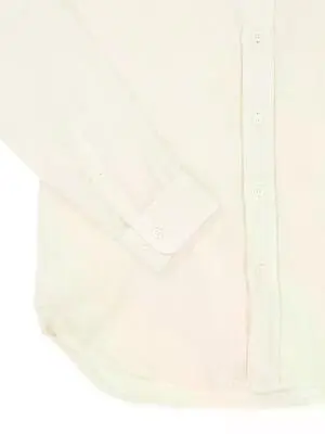 120% Lino Regular-fit Long-sleeve Shirt - Neutrals