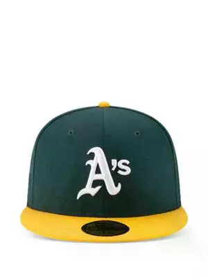 New Era Mlb Oakland Athletics 1989 World Series 59fifty Cap - Green