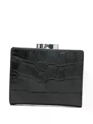 VIVIENNE WESTWOOD Small Frame Orb Embossed Wallet