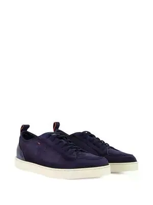 Santoni Suede Sneakers