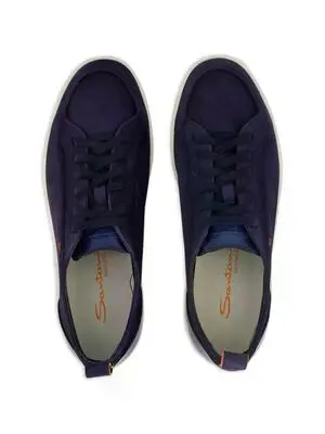 Santoni Suede Sneakers