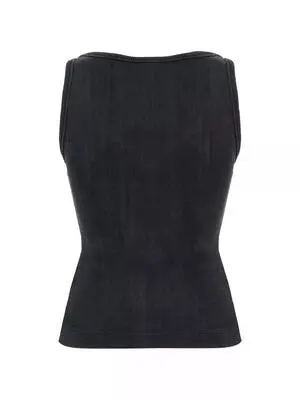 Casablanca Ribbed Logo Tank Top