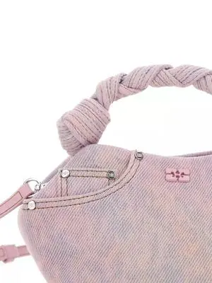 GANNI Mini Bou Denim Tote Bag