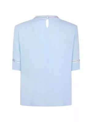 Fabiana Filippi Chain Trimmed Shirt