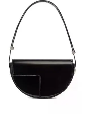 PATOU Le Petit Logo-patch Shoulder Bag - Black