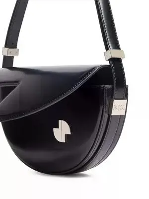 PATOU Le Petit Logo-patch Shoulder Bag - Black