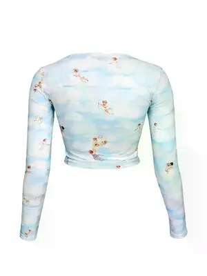 Fiorucci Beatitudo Long-sleeve Printed T-shirt