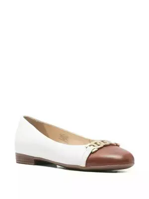 ARA Chain-link Detail Ballet Flats