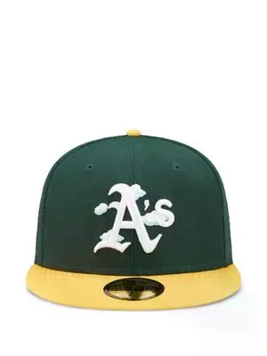 New Era Mlb Oakland Athletics Comic Cloud 59fifty Cap - Green