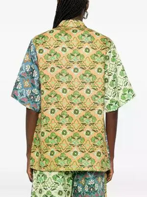 ALEMAIS Ali Spliced Floral Shirt