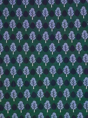 Zegna Tree Pattern Necktie - Red