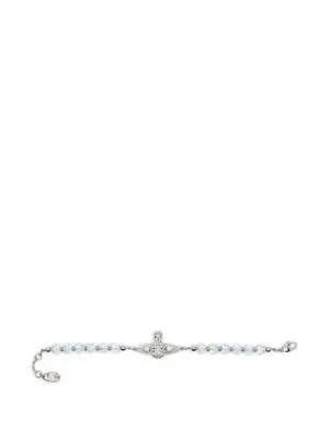 VIVIENNE WESTWOOD Messaline Orb Bracelet - Silver