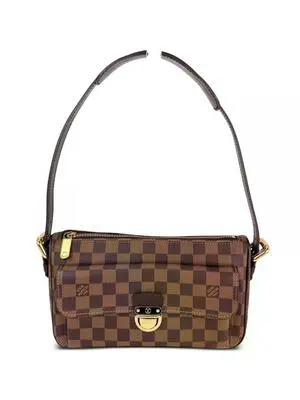 LOUIS VUITTON Ravello Gm Checked Shoulder Bag - Brown