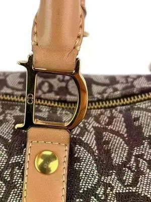 Dior Trotter Diorissimo Handbag - Brown
