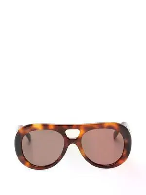 Givenchy Pilot Sunglasses - Brown
