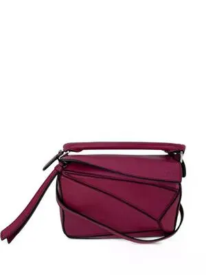 Loewe Puzzle Mini Shoulder Bag - Red