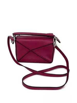 Loewe Puzzle Mini Shoulder Bag - Red