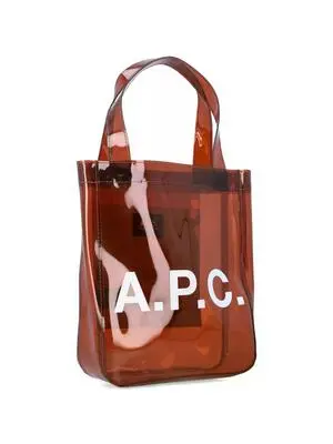 A.p.c. Lou Logo Tote Bag