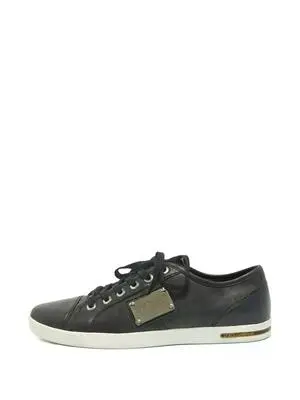 Dolce & Gabbana Leather Lace-up Sneakers