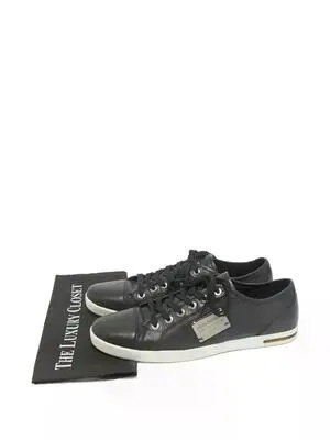 Dolce & Gabbana Leather Lace-up Sneakers