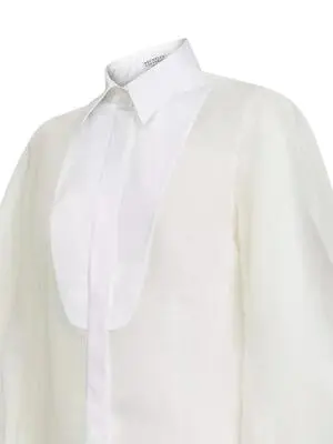 Brunello Cucinelli Button Bishop-sleeves Shirt