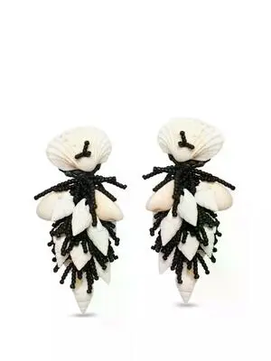 Johanna Ortiz Whimsical Waters Earrings - White