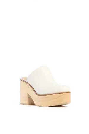 Gabriela Hearst Blake Leather Platform Mule