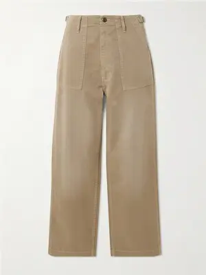 RE/DONE The Trooper Wide-leg Pants - Green