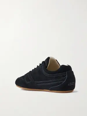 Isabel Marant Étoile Senny Perforated Suede Sneakers