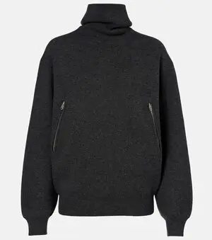 Balenciaga Wool-blend Polo Sweater