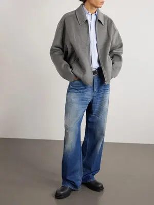 Acne Studios Straight-leg Distressed Jeans