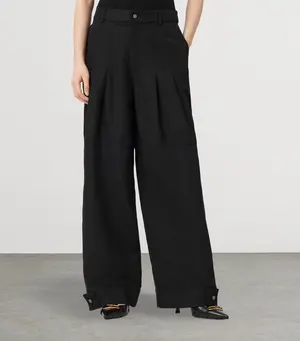 ALLSAINTS Sherell Wide-leg Trousers - Black