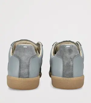 MAISON MARGIELA Suede Replica Sneakers - Grey