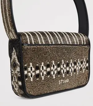 Staud Beaded Tommy Shoulder Bag