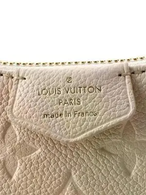 LOUIS VUITTON Easy Pouch On Strap Monogram Empreinte Leather Shoulder Bag