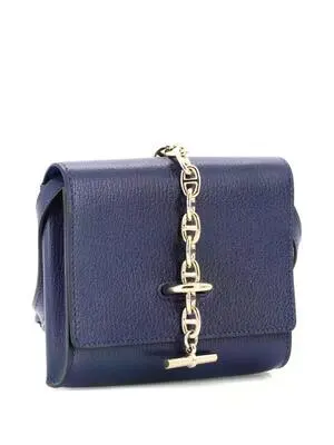 Hermès Chaine D'ancre Compact Wallet On Strap Chevre Mysore