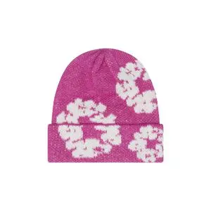 DENIM TEARS Cotton Wreath Beanie - Pink