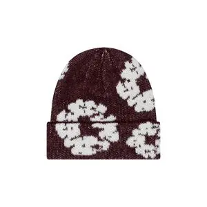 DENIM TEARS Cotton Wreath Beanie - Brown
