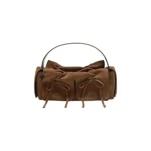 Acne Studios Multipocket Suede Shoulder Bag