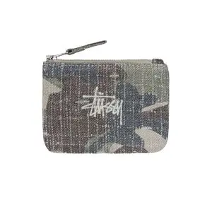 StÜssy Needle Punch Coin Pouch 'camo - Multicolor