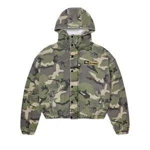 VALE FOREVER Camo Puffer Jacket