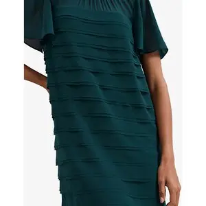 PHASE EIGHT Layered Woven Mini Dress