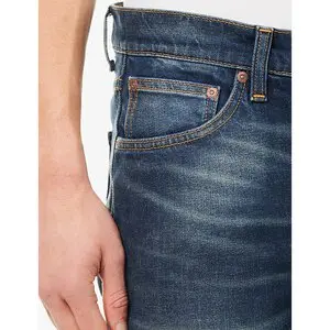 Nudie Jeans Solid Ollie Straight-leg Denim Jeans