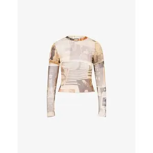 Jean Paul Gaultier Textured T-shirts For Women