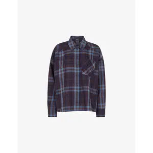Whistles Checked Brushed Cotton Shirt - Multi-coloured