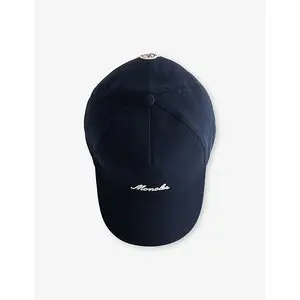 Moncler Logo Baseball Cap - Blue