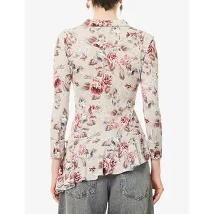 Acne Studios Floral Woven Shirt