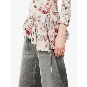 Acne Studios Floral Woven Shirt